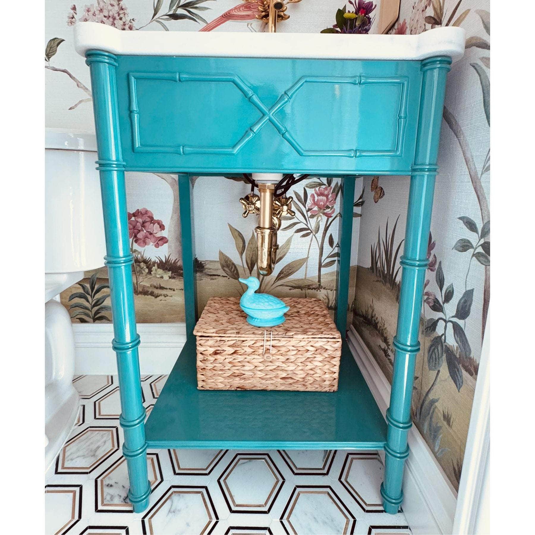 Bathroom Vanity - Painted | The Resplendnet Crow