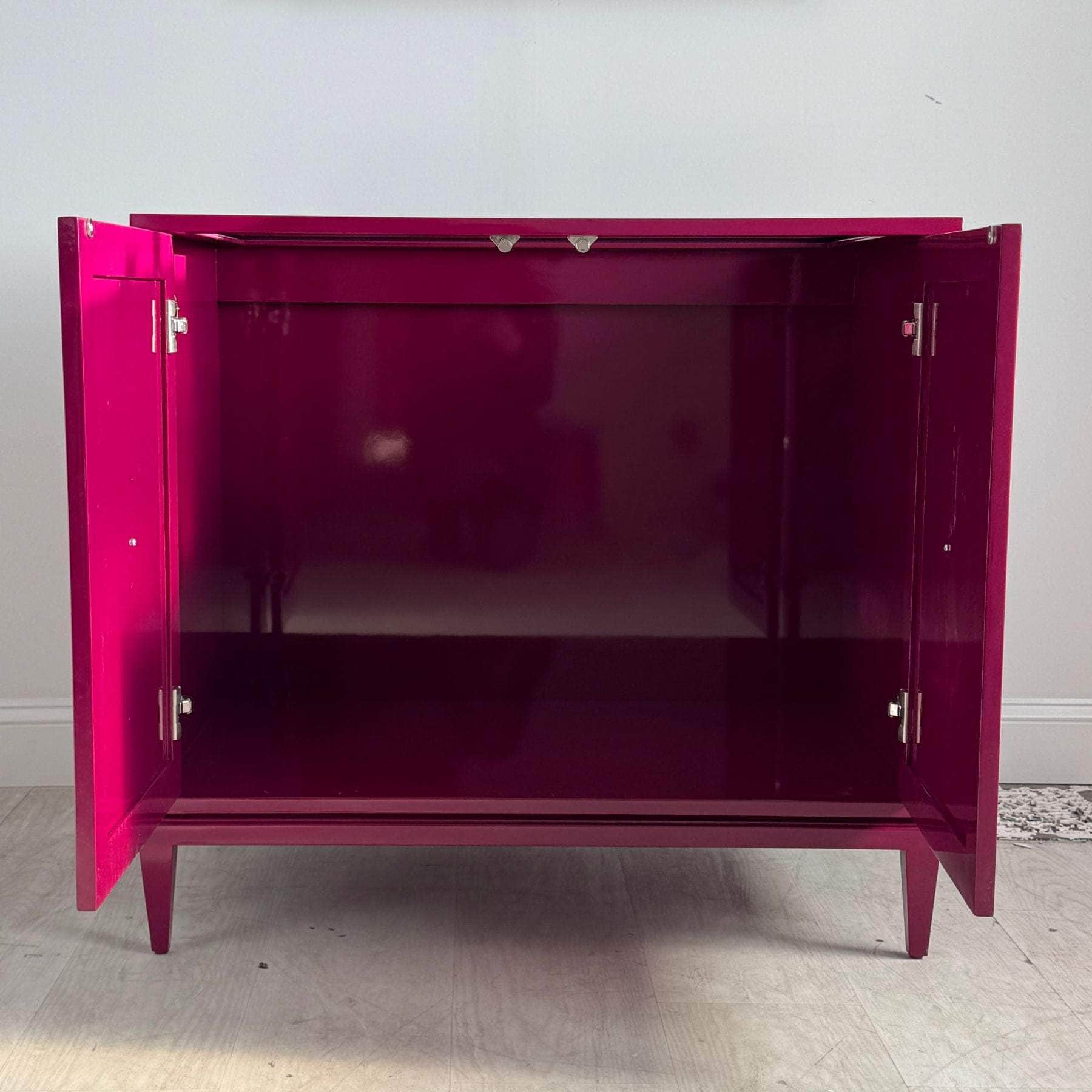 Bathroom Vanity in Ruby - The Resplendent Crow