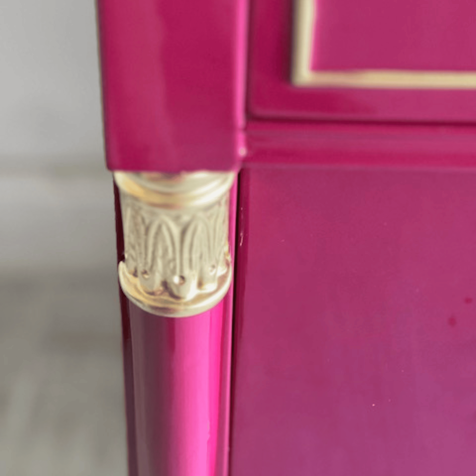 Rway 3 Drawer Chest in Ruby | The Resplendent Crow