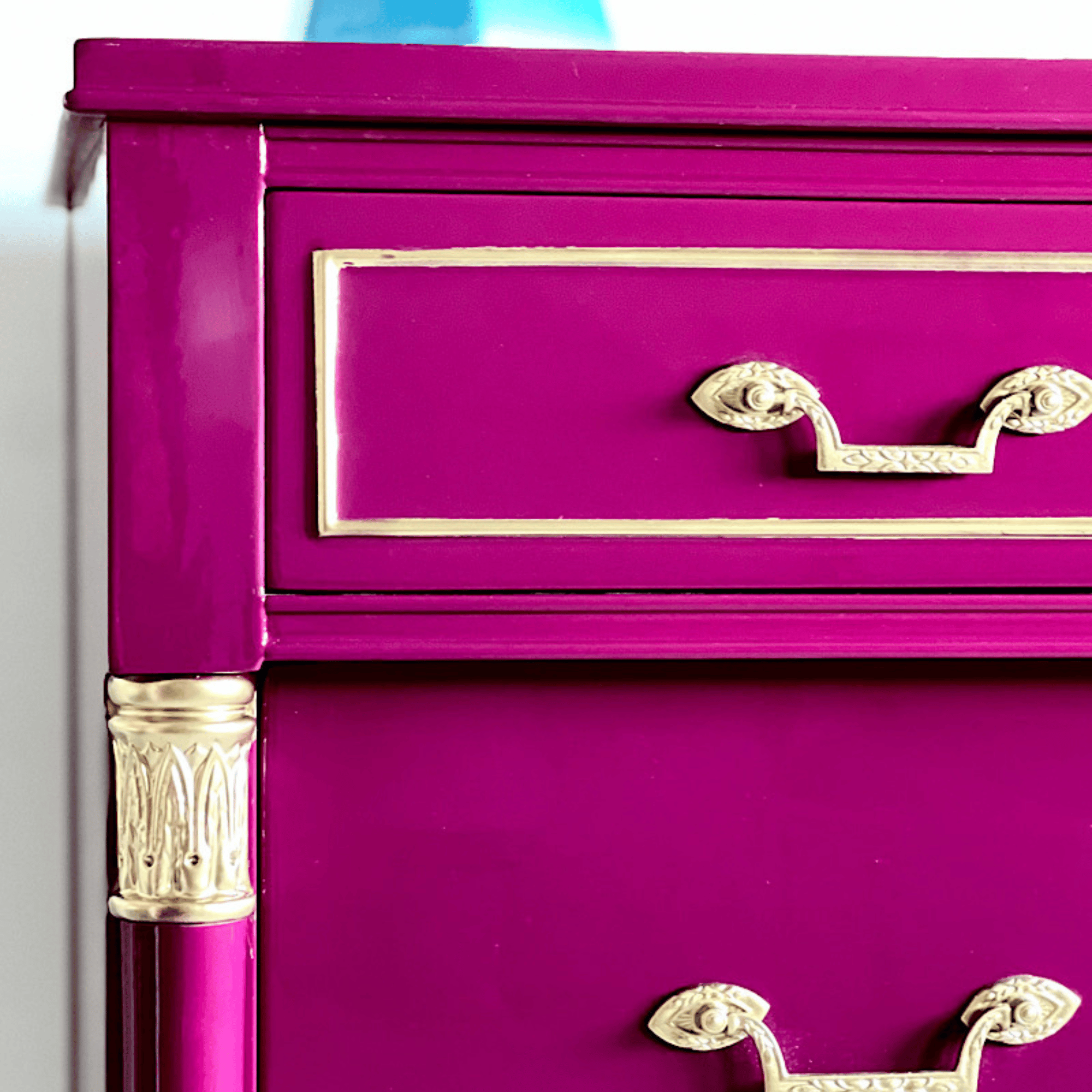 Rway 3 Drawer Chest in Ruby | The Resplendent Crow