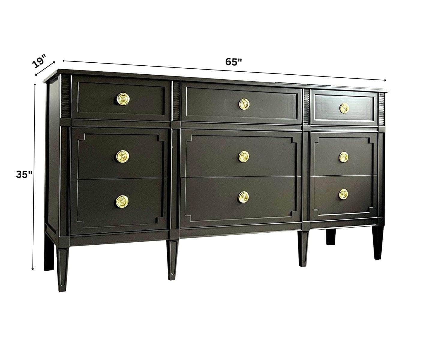 Emily Traditional Dresser - Custom Lacquered | The Resplendent Crow