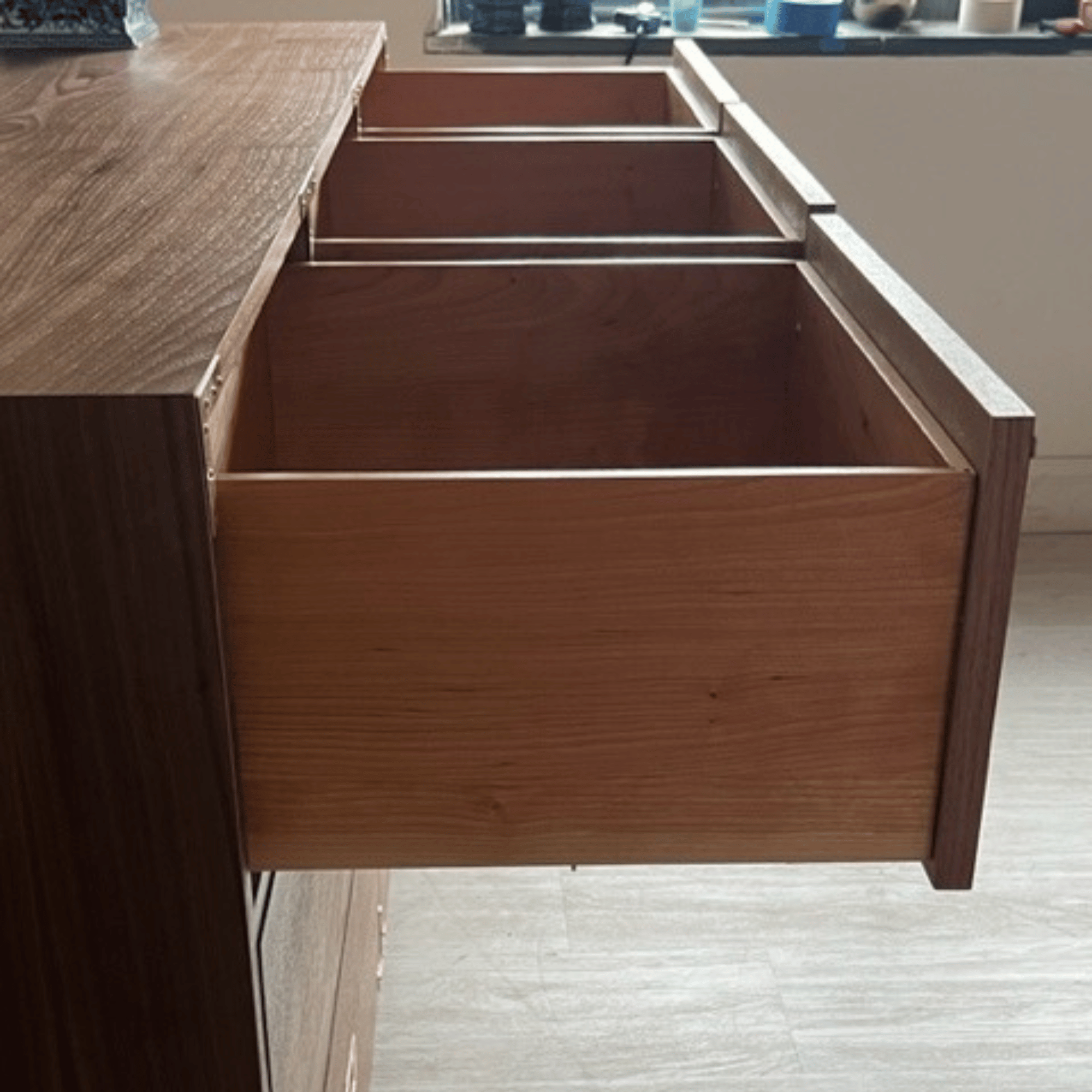 Walnut Campaign Dresser | The Resplendent Crow