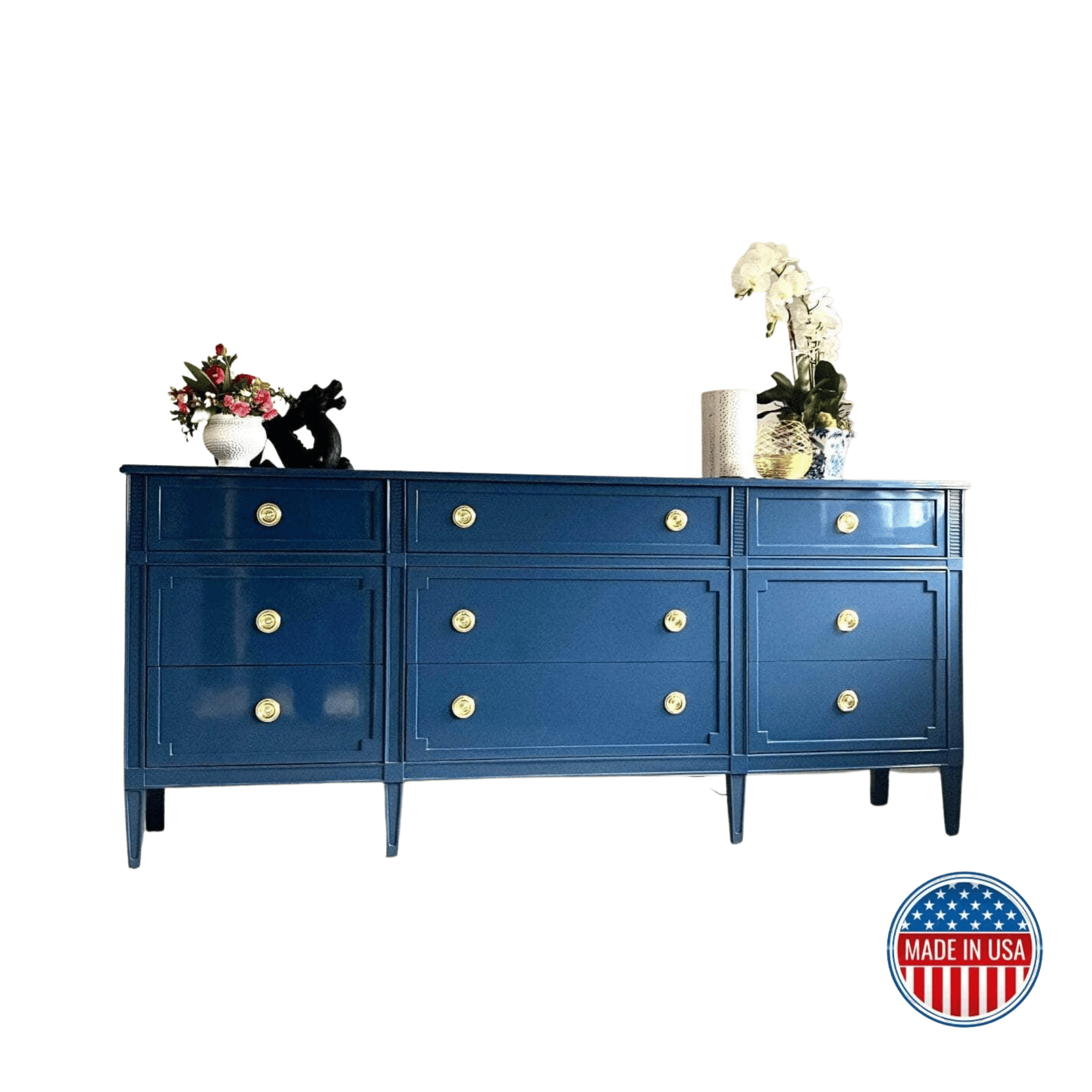 Emily Triple Dresser - Custom Lacquered | The Resplendent Crow