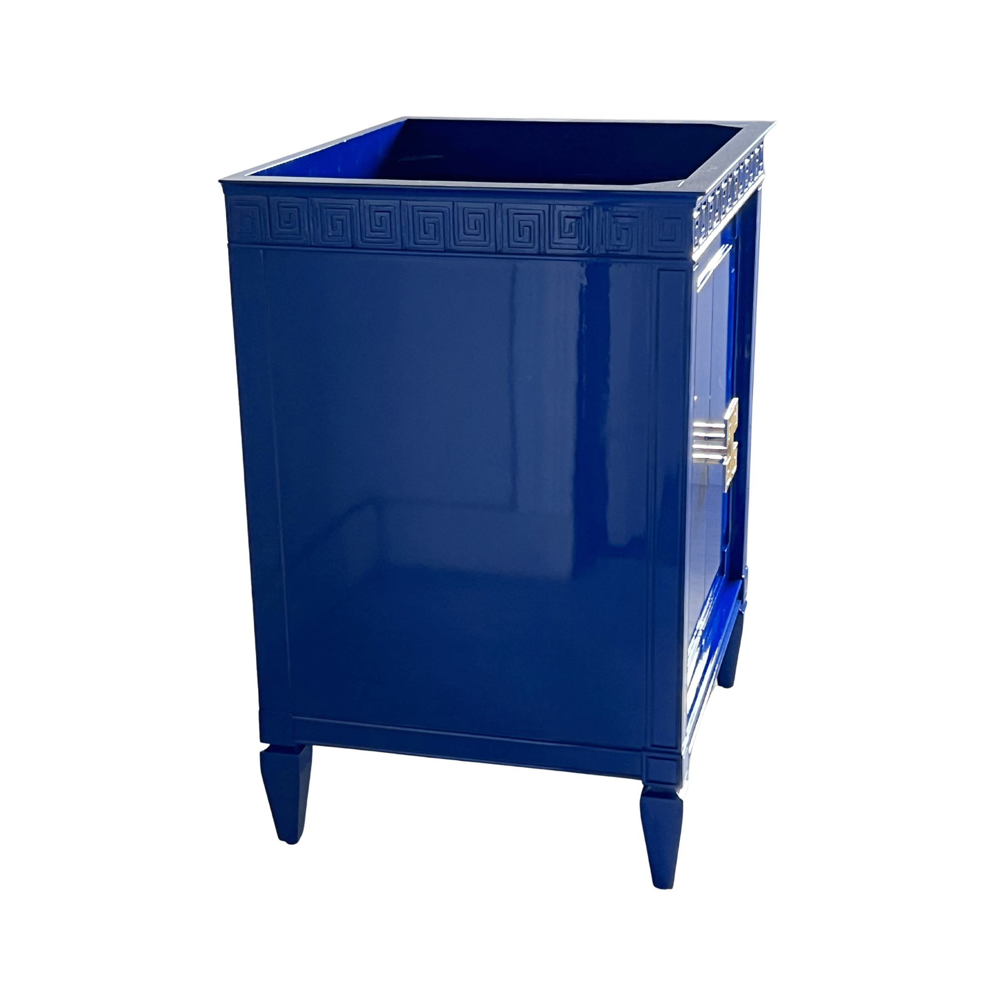 Athens Vanity with Greek Key Details | The Resplendent Crow