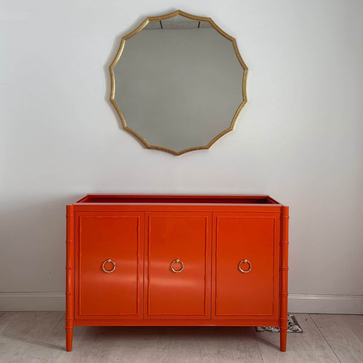 Savannah 2 Door Bamboo Vanity | The Resplendent Crow