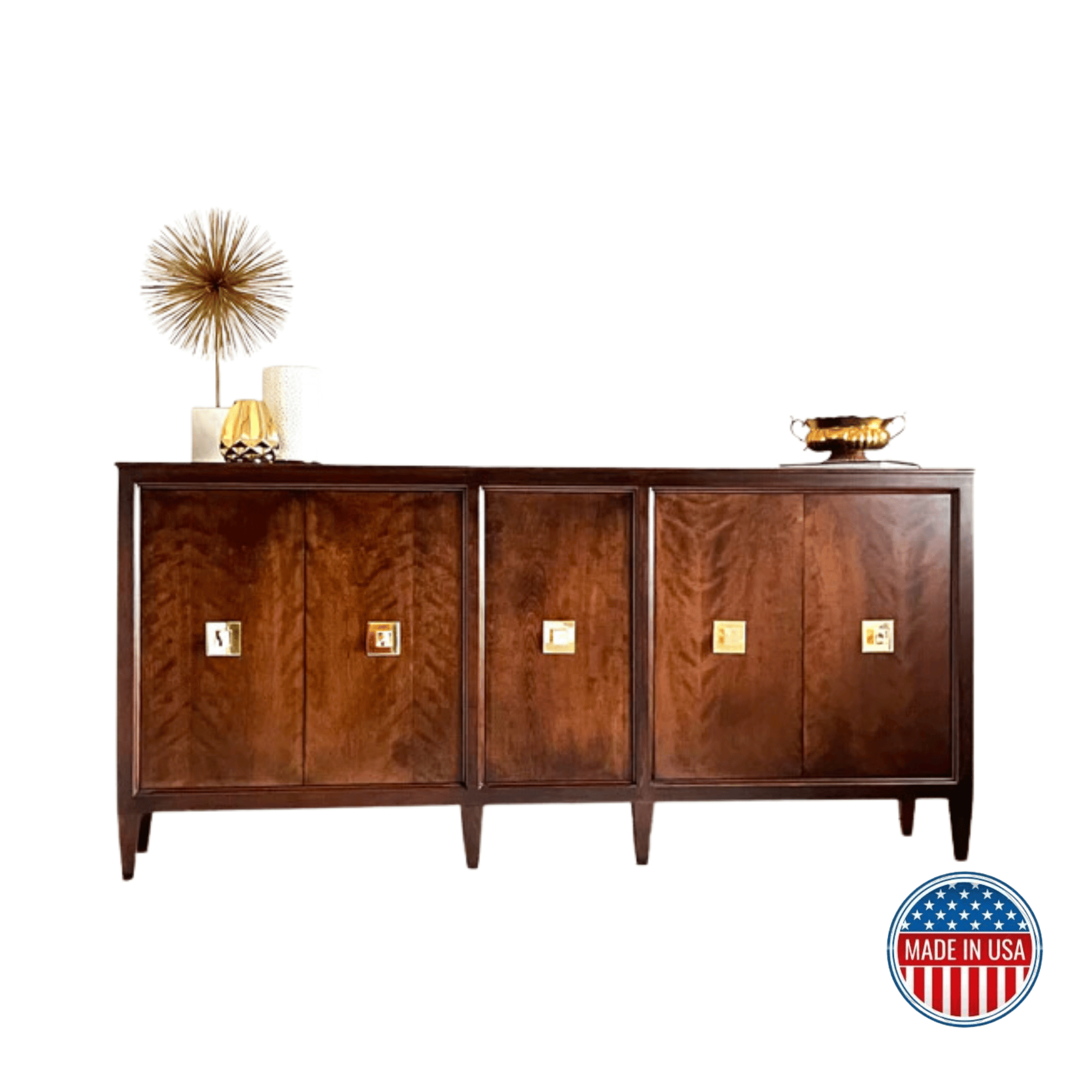 Harrison Credenza in Solid Cherry - The Resplendent Crow