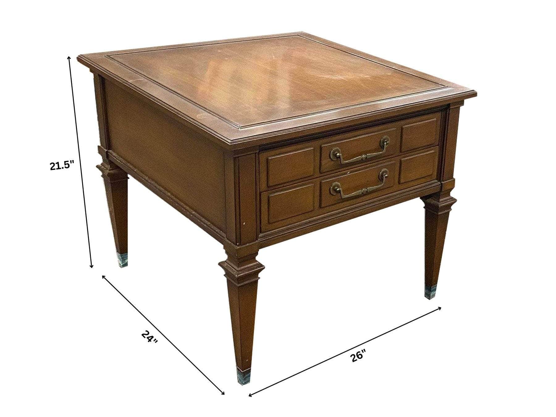 Pair of End Tables | The Resplendent Crow