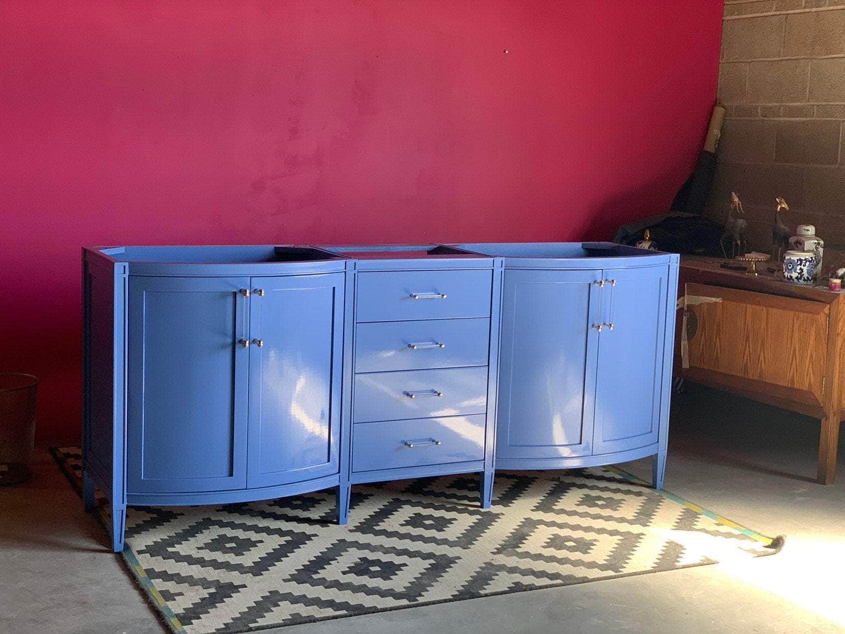 Demilune Bathroom Double Vanity | The Resplendent Crow