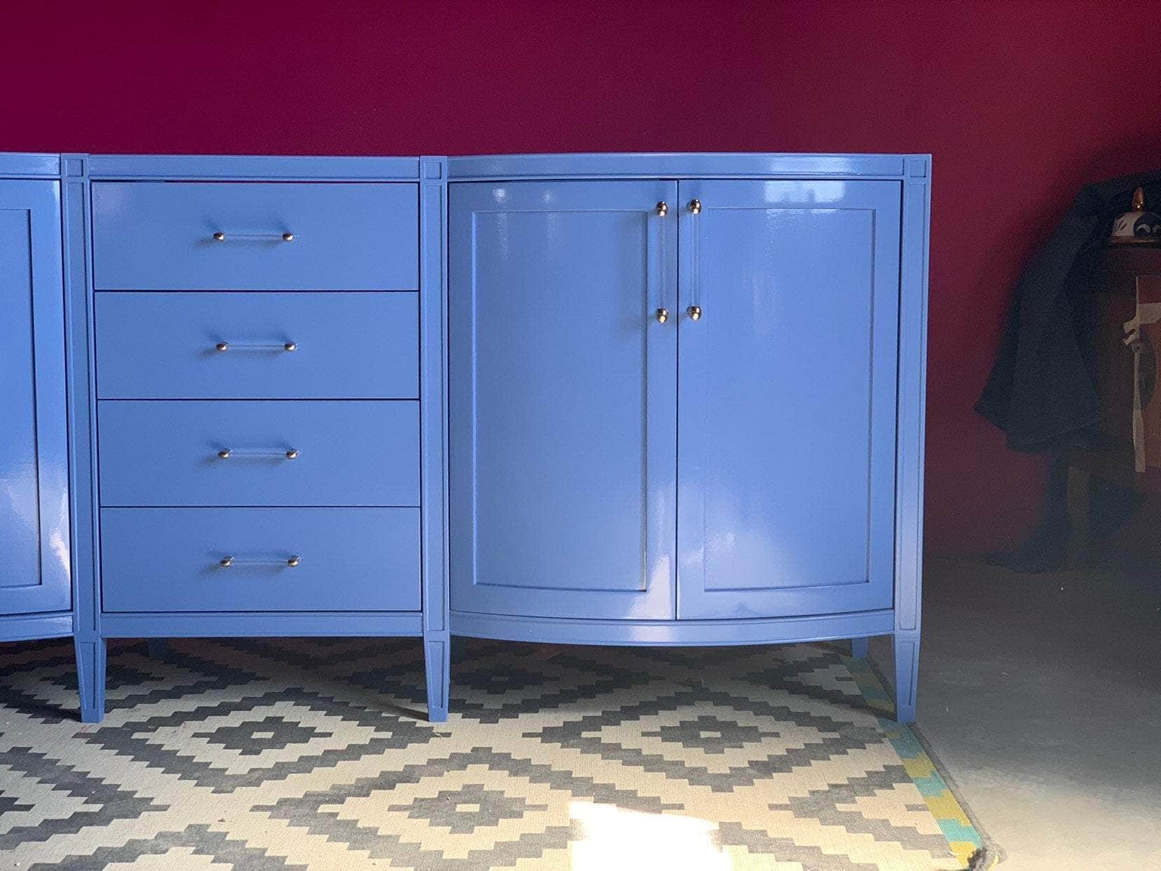 Demilune Bathroom Double Vanity | The Resplendent Crow