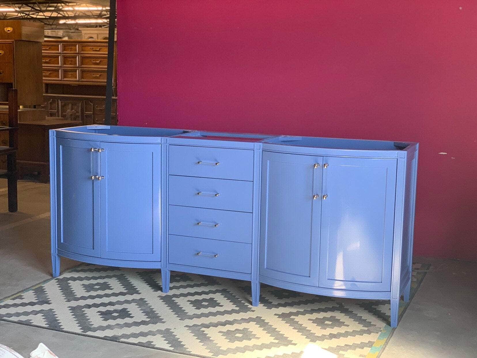 Demilune Bathroom Double Vanity | The Resplendent Crow