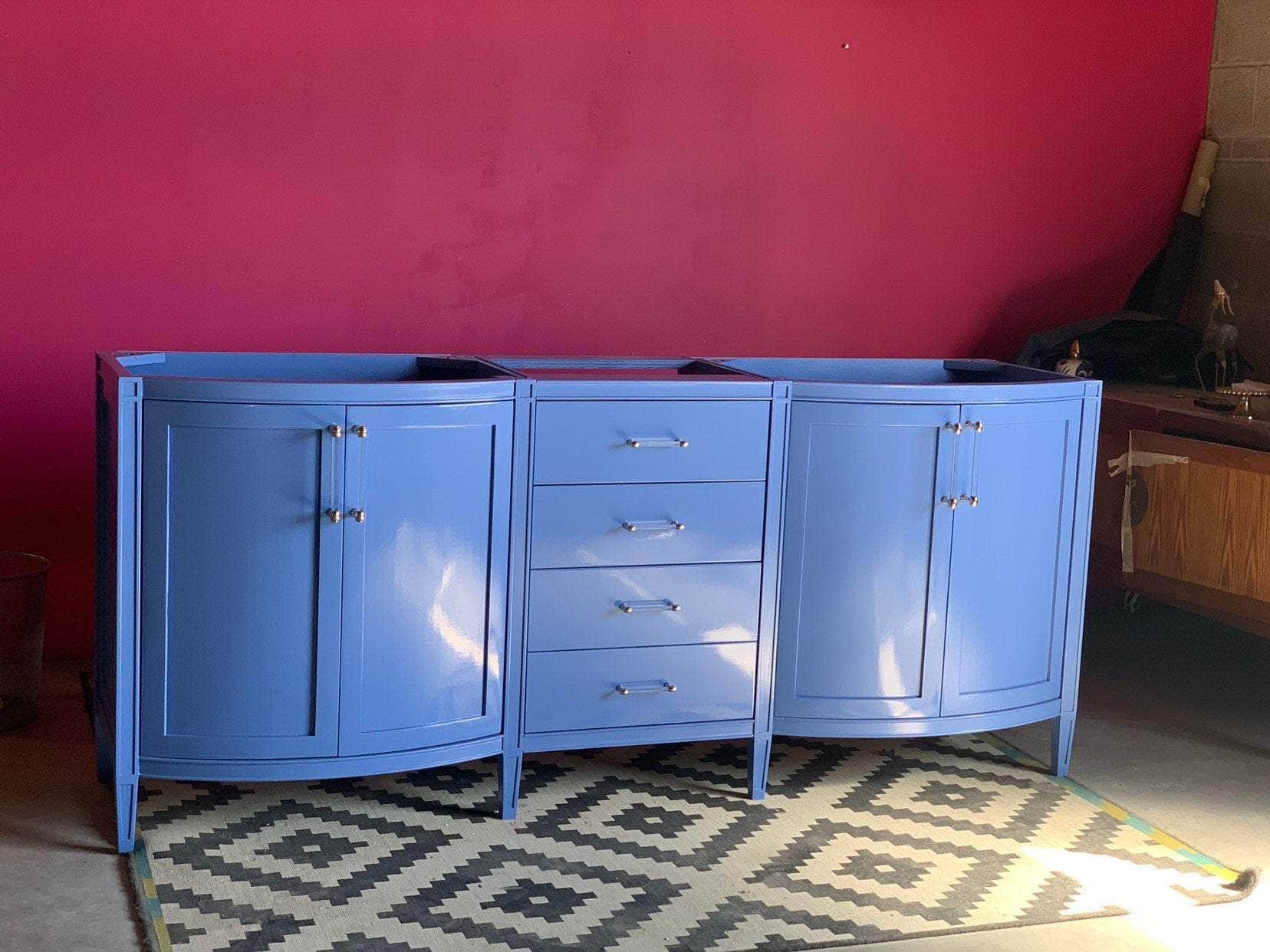 Demilune Bathroom Double Vanity | The Resplendent Crow