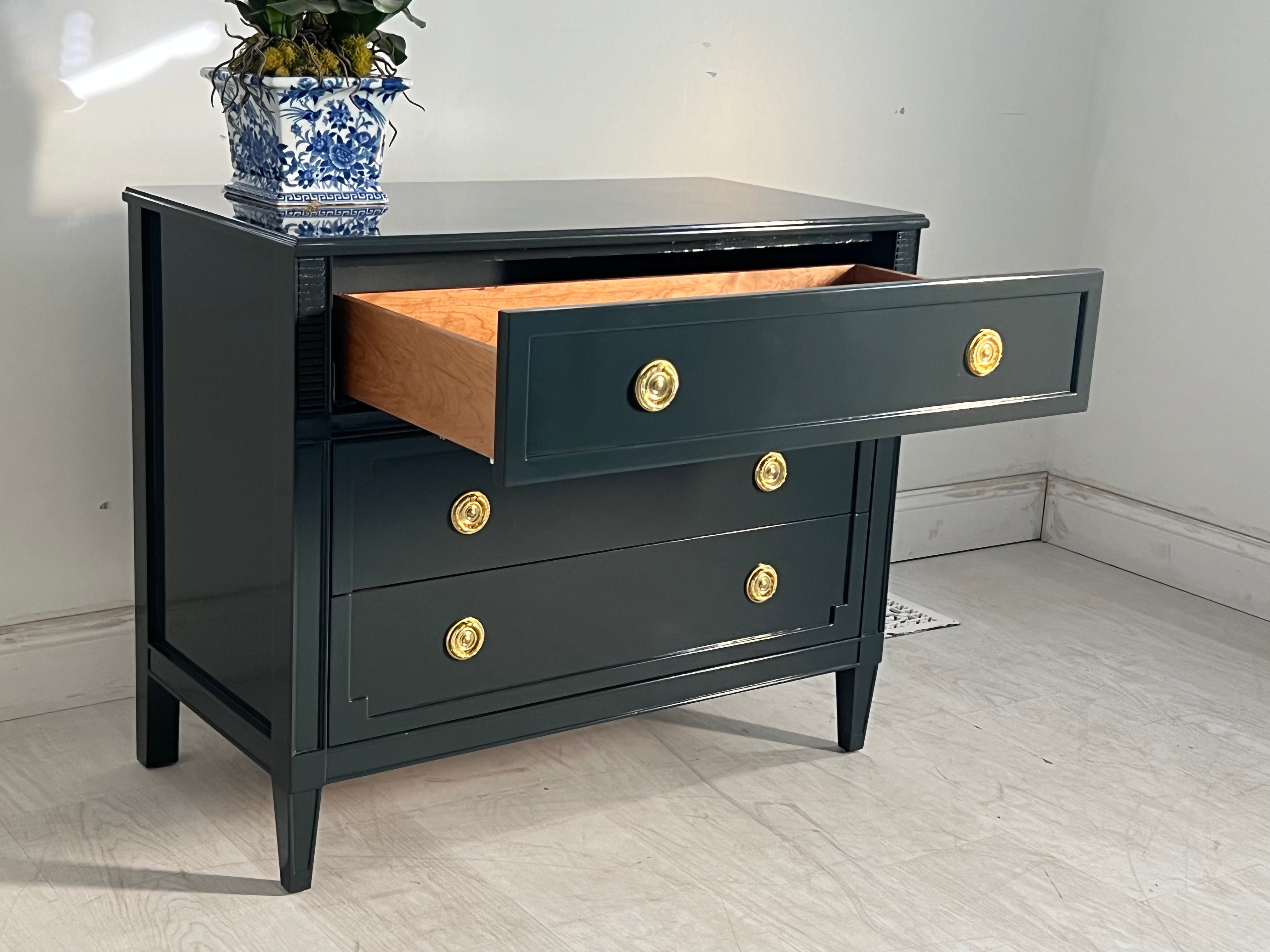 Emily Nightstand or Small Dresser in Railings | The Resplendent Crow