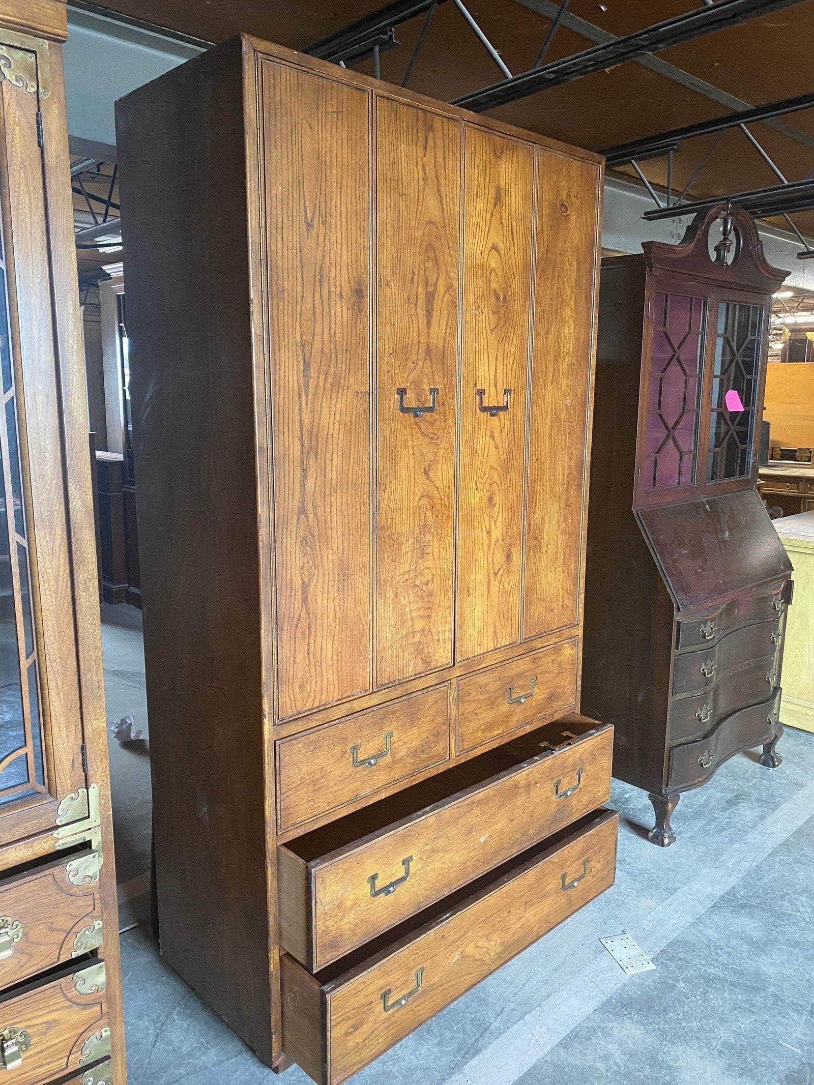 Henredon Artefacts Armoire Custom Lacquered