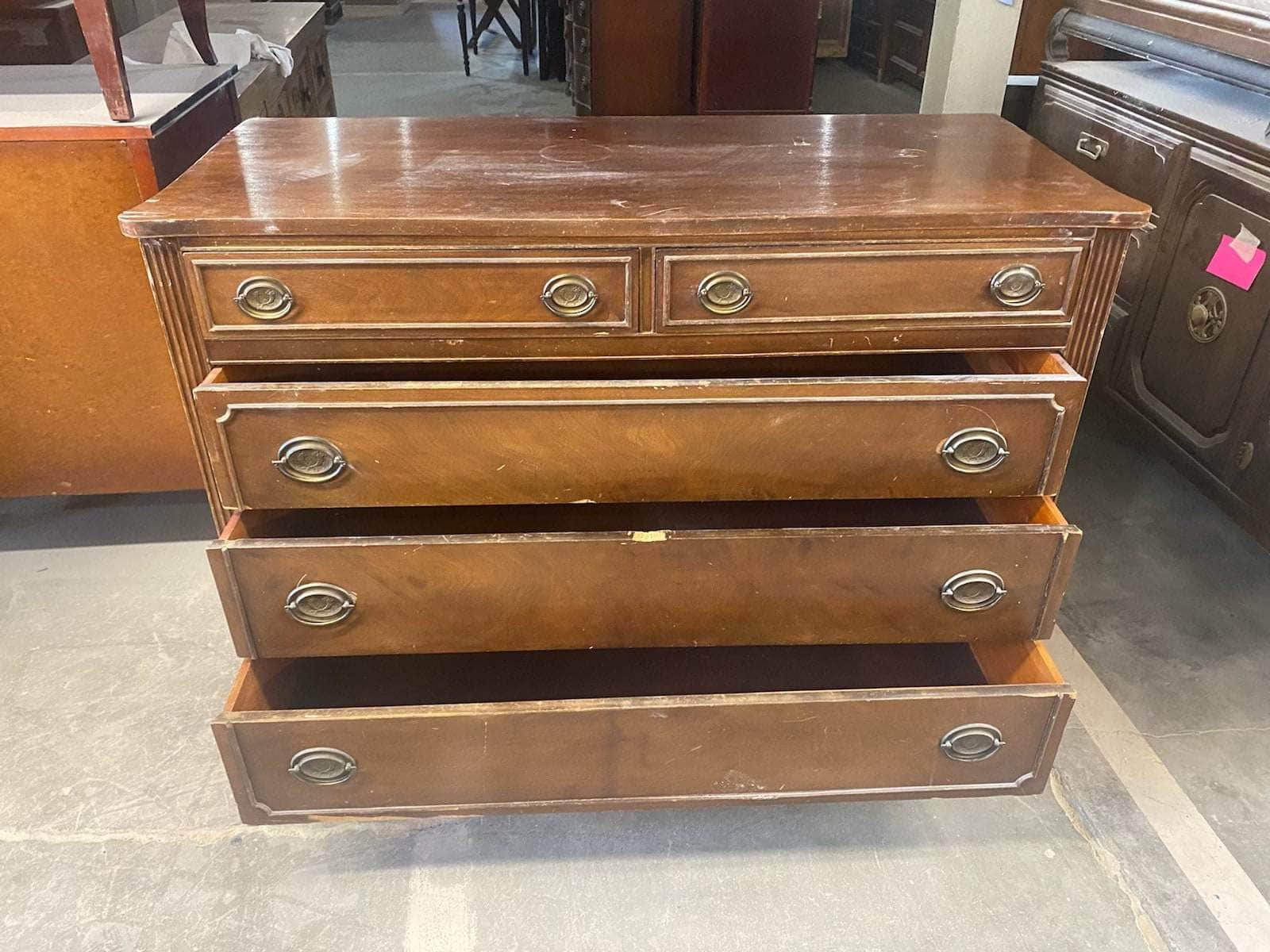 Stunning 6 Drawer Hepplewhite Dresser | The Resplendent Crow