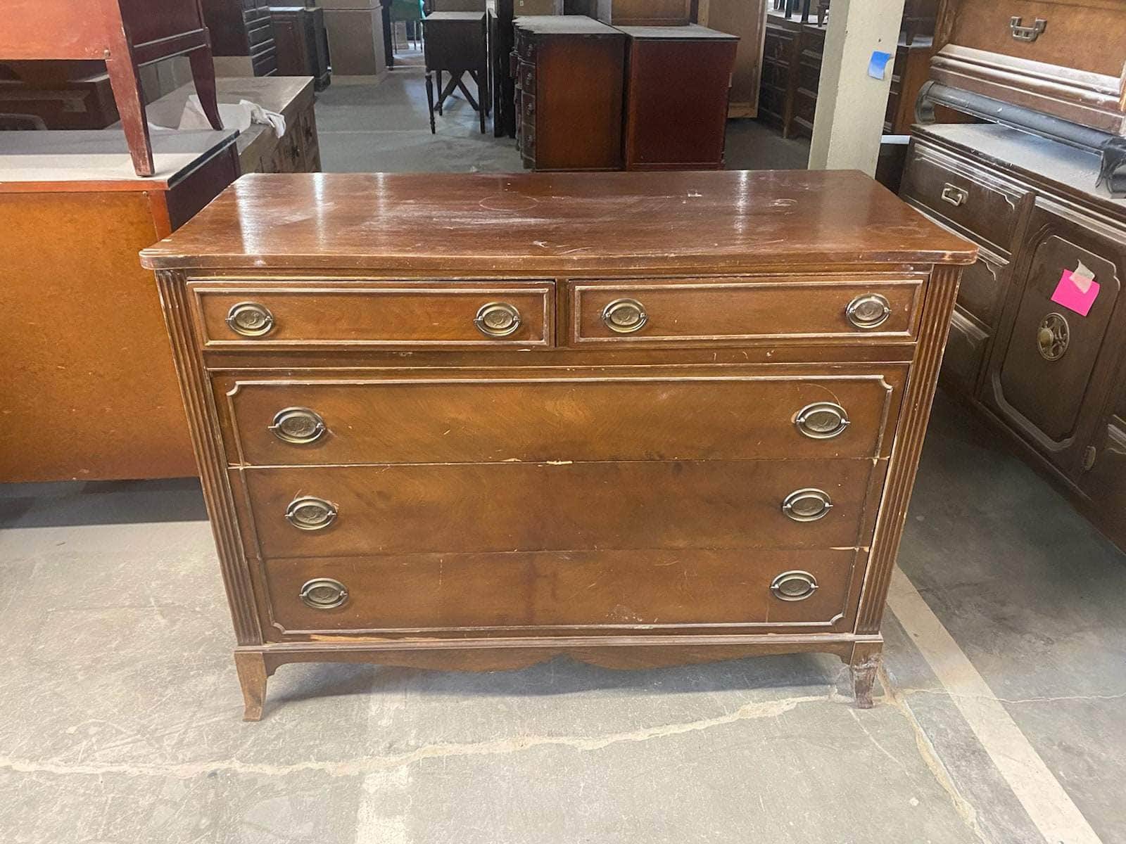 Stunning 6 Drawer Hepplewhite Dresser | The Resplendent Crow