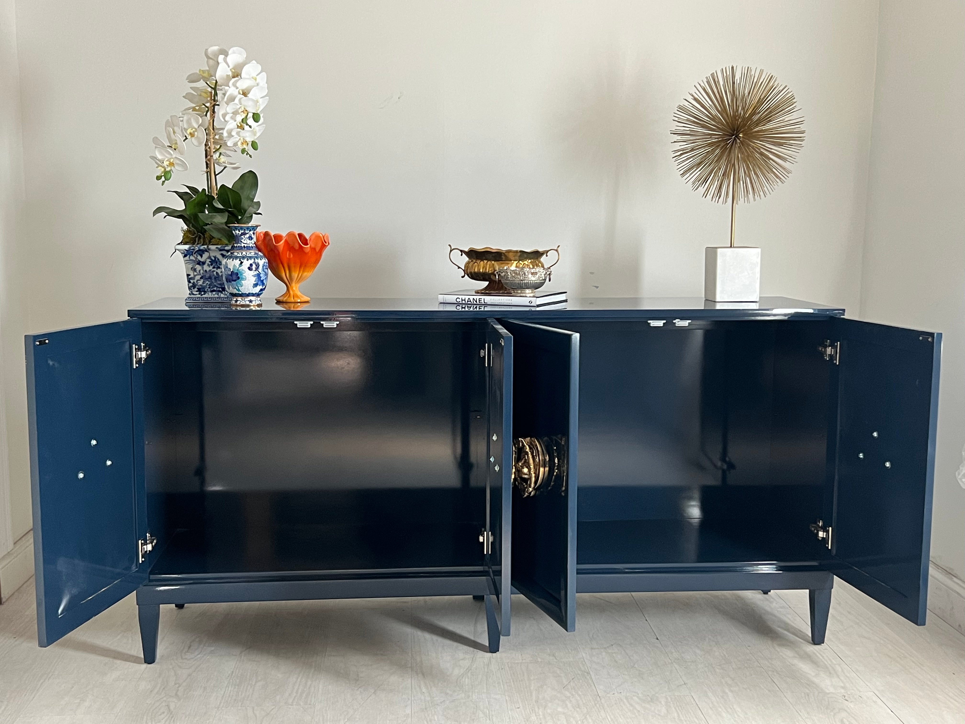 Zane 70” Modern Credenza - The Resplendent Crow