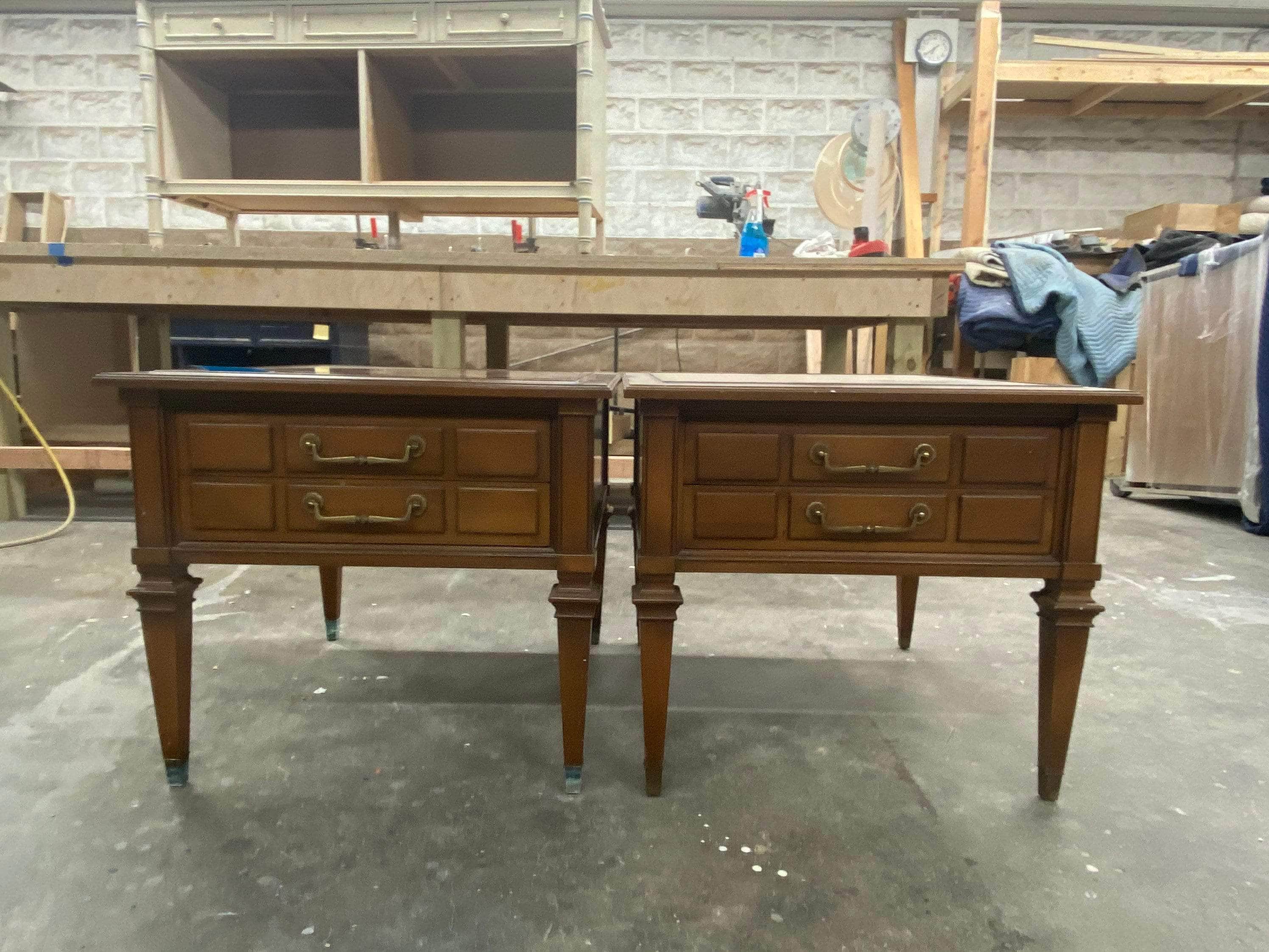 Pair of End Tables | The Resplendent Crow