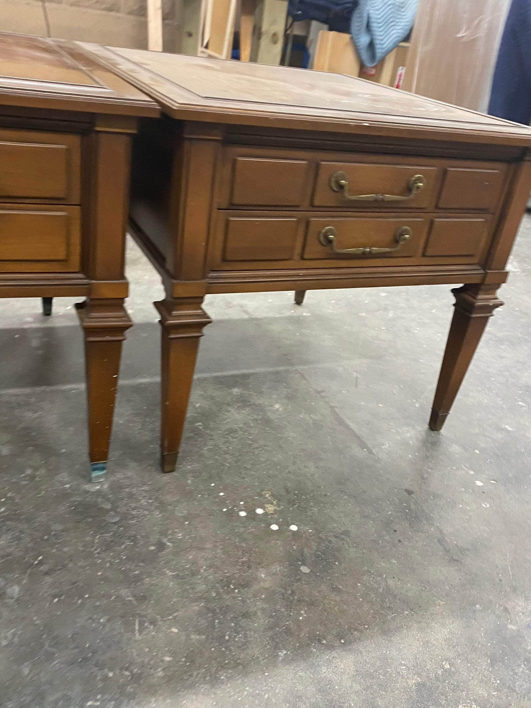 Pair of End Tables | The Resplendent Crow