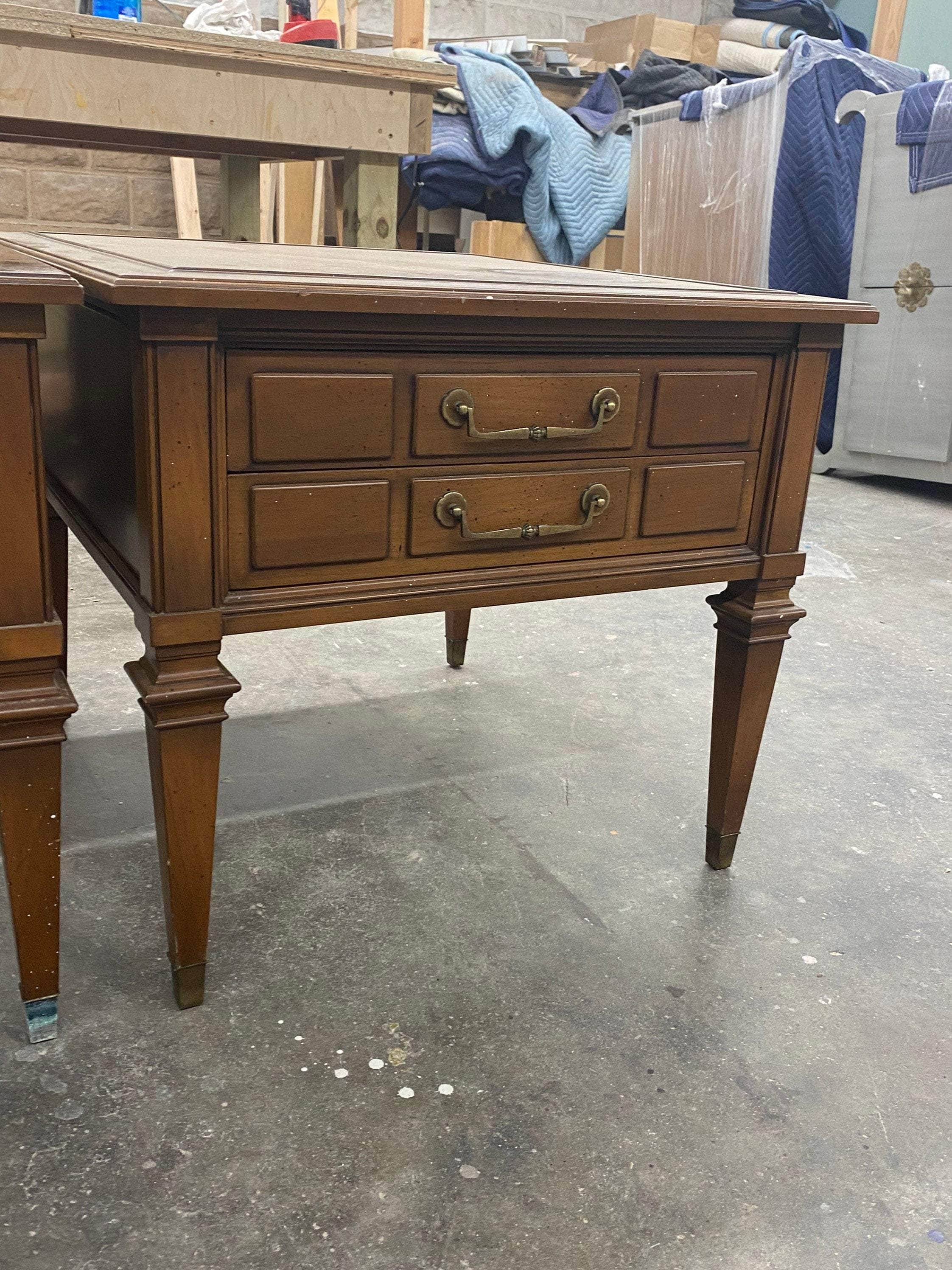 Pair of End Tables | The Resplendent Crow