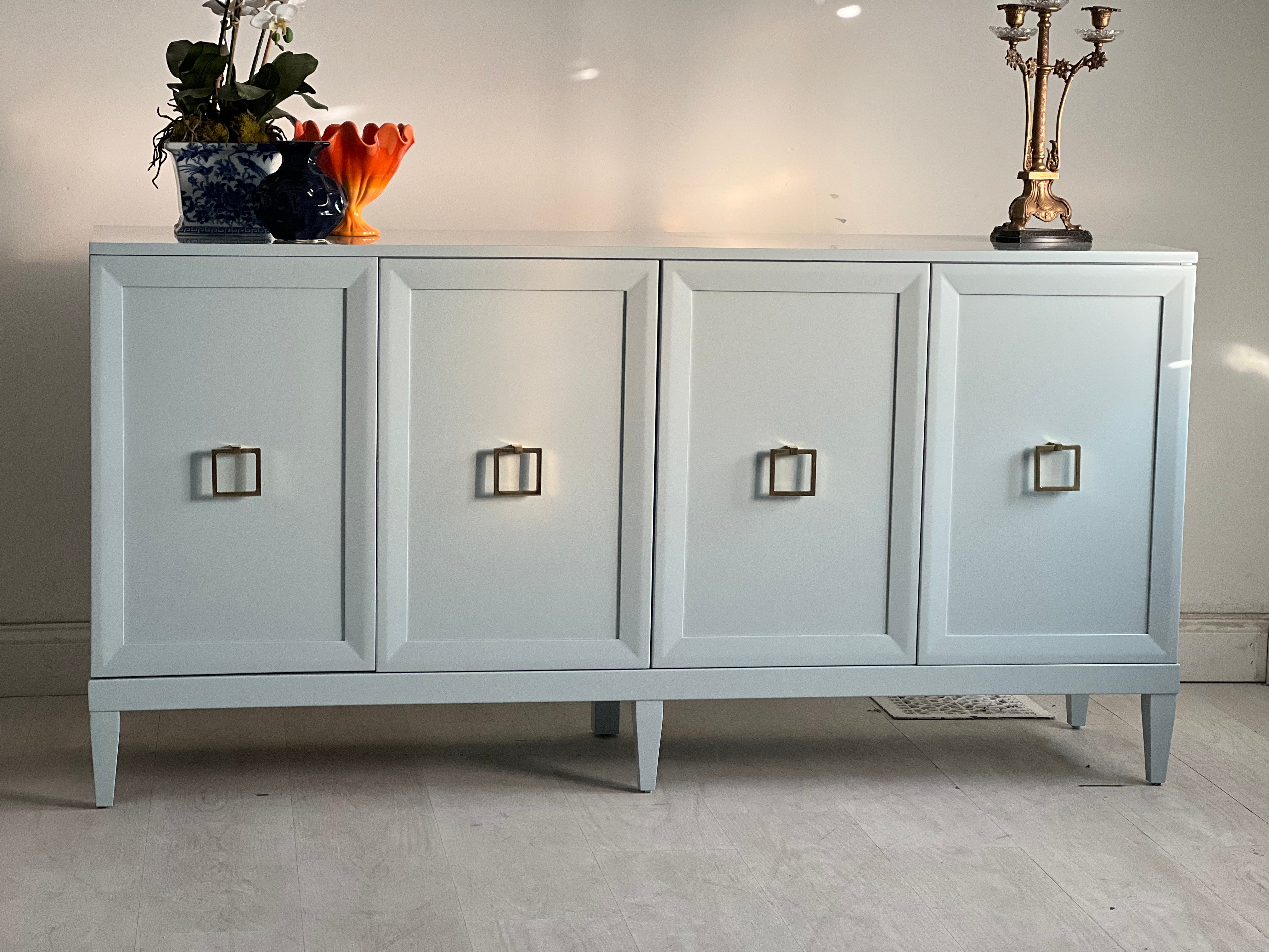 Zane 70” Modern Credenza - The Resplendent Crow