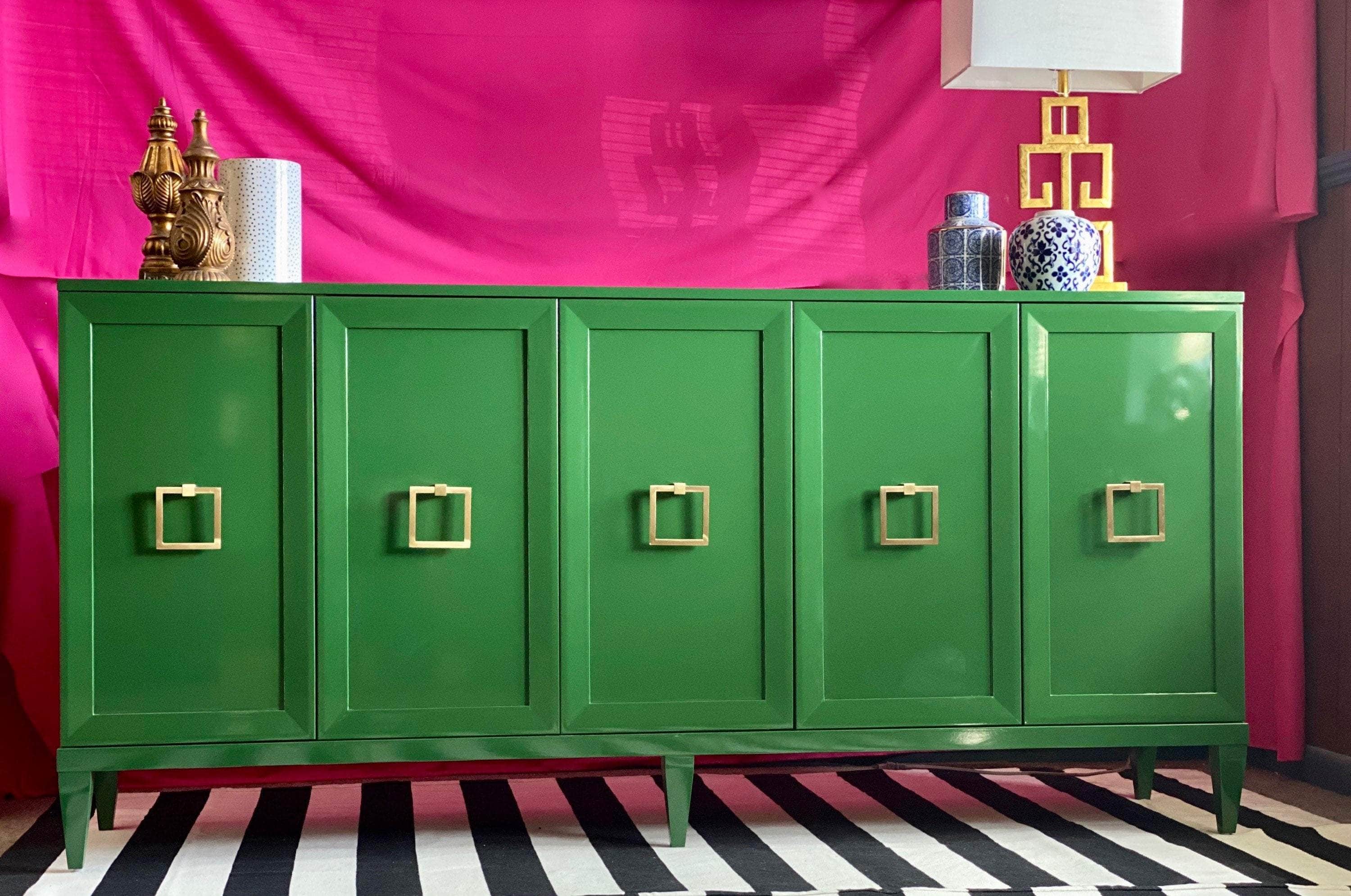 Zane 80" Modern Credenza - The Resplendent Crow