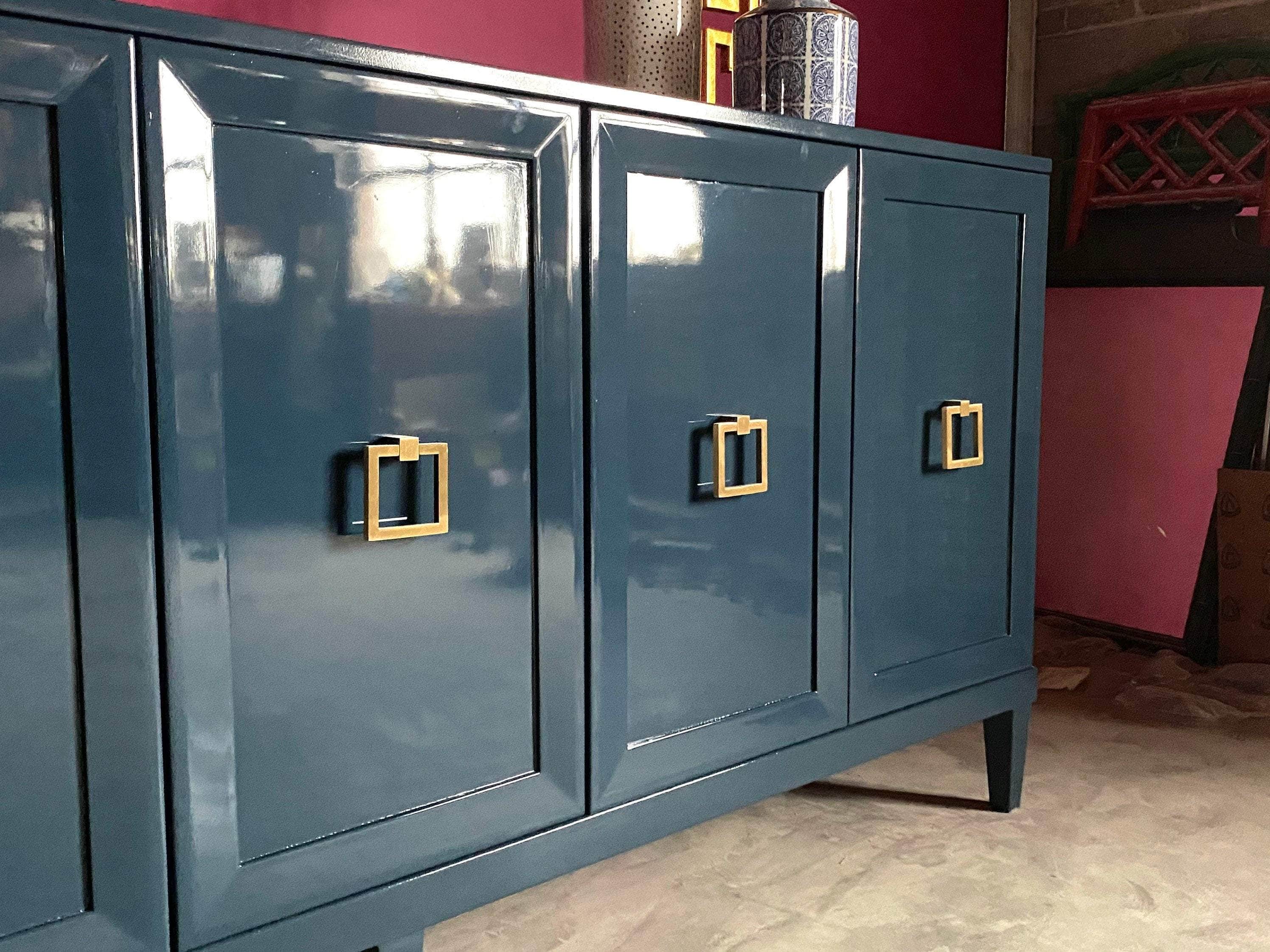 Zane 80" Modern Credenza - The Resplendent Crow